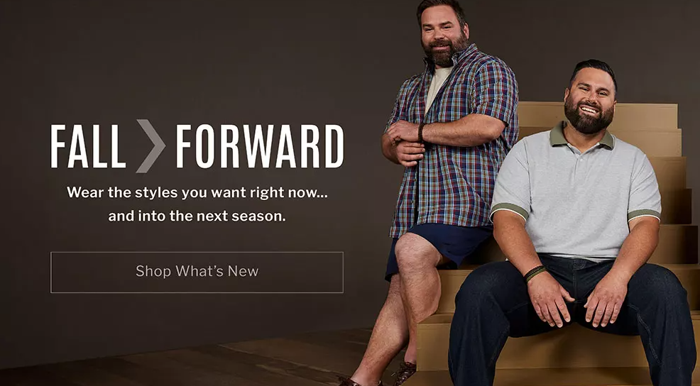 目标XL（Destination XL）官网，美国顶尖大码男装品牌 - 途步精选